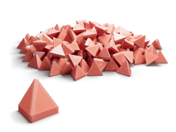 Kunststoffschleifkörper kommen zum sanften Entgraten, Kantenverrunden ...