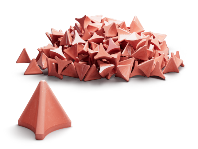 Kunststoffschleifkörper kommen zum sanften Entgraten, Kantenverrunden ...