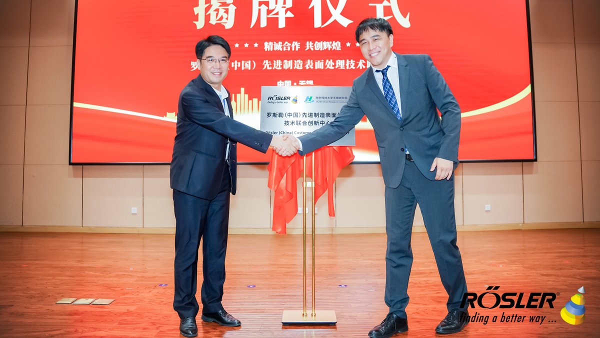 Rösler opens first Customer Experience Center in China - Rösler Group