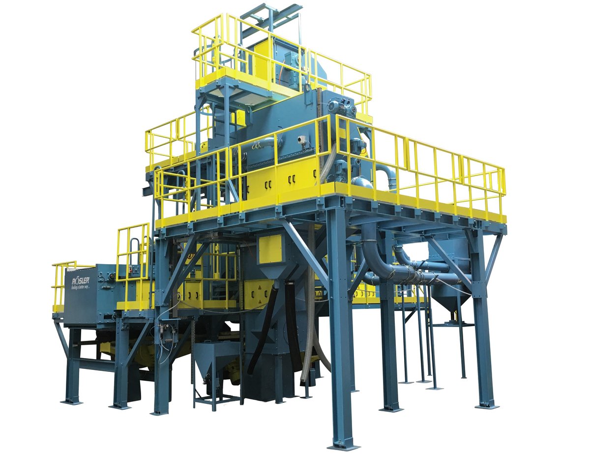 New shot blast machine increases capacity, improves quality and ...