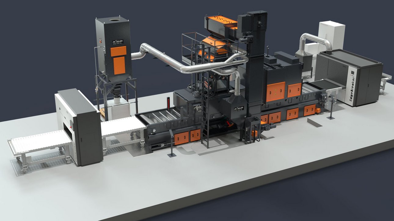 Shot blasting, deslagging and deburring in combination - for perfect ...