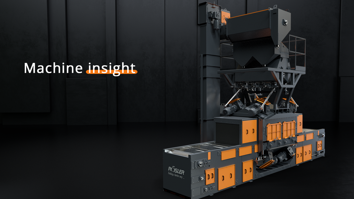 MACHINE INSIGHT: RDGE Wire Mesh Belt Blast Machine - Rösler Group