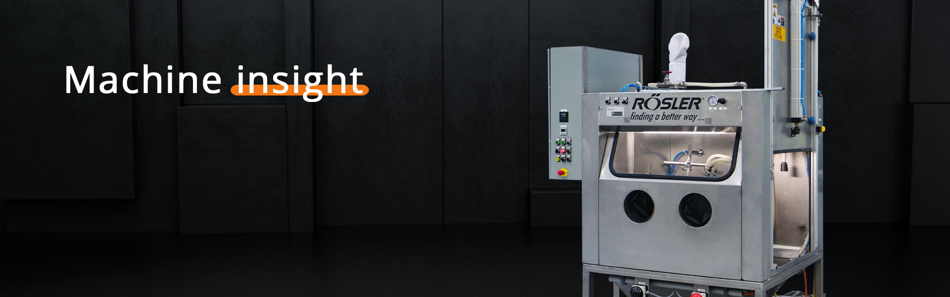 MACHINE INSIGHT: RWB 48 Wet Blast Cabinet with Indexing Table - Rösler ...