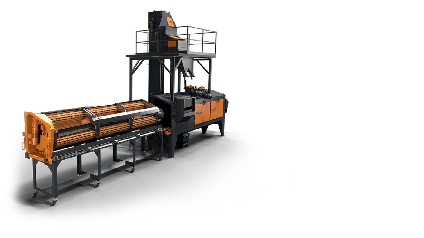 Tumble belt blast machines - Rösler Group
