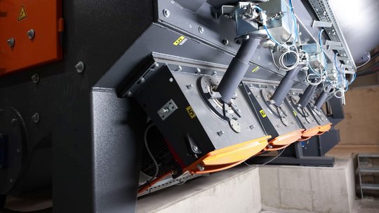 New preservation line placed into existing building containing an ...