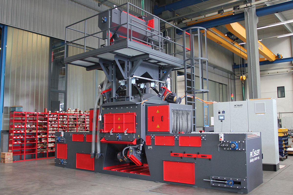 Shot blasting, mass finishing and cleaning solutions, including ...